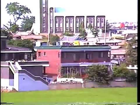 K-Anjung-ri Driveout gate from perimeter apartments 1989 - YouTube