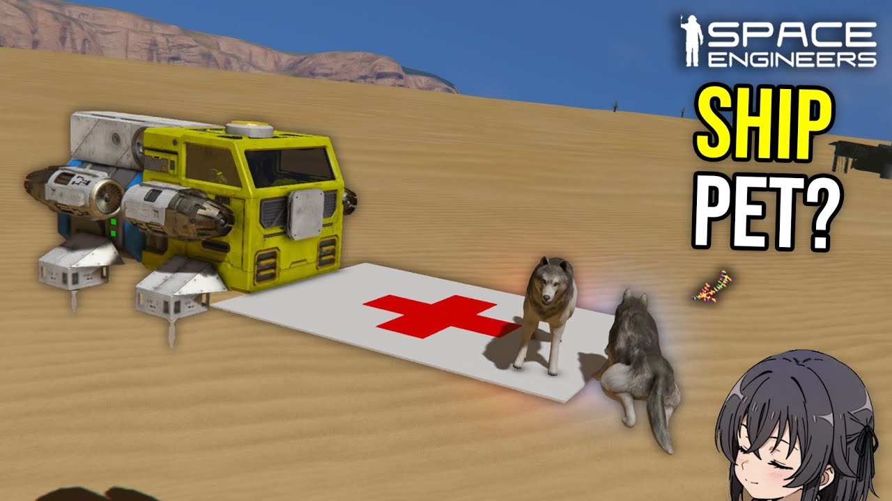Can We Transport Captured Wolves Into Ship and Base? Space Engineers ...