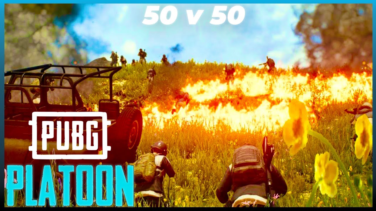 FIRST-EVER 50v50 PUBG Event: Platoon Wars (2018) - YouTube