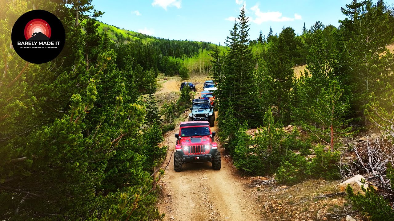 BREATHTAKING Colorado Jeep Trail - Pickle Gulch, Co - YouTube