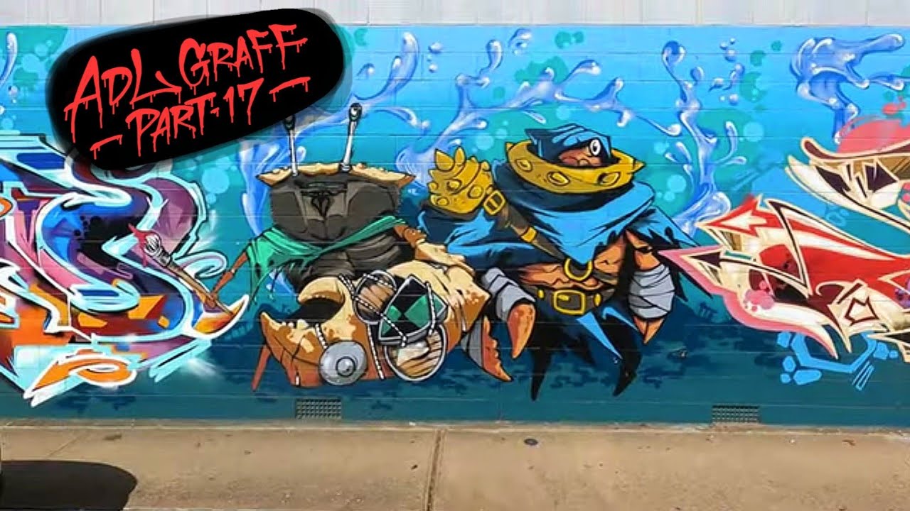 Adelaide Graffiti and Hip Hop Collection pt.17 - YouTube
