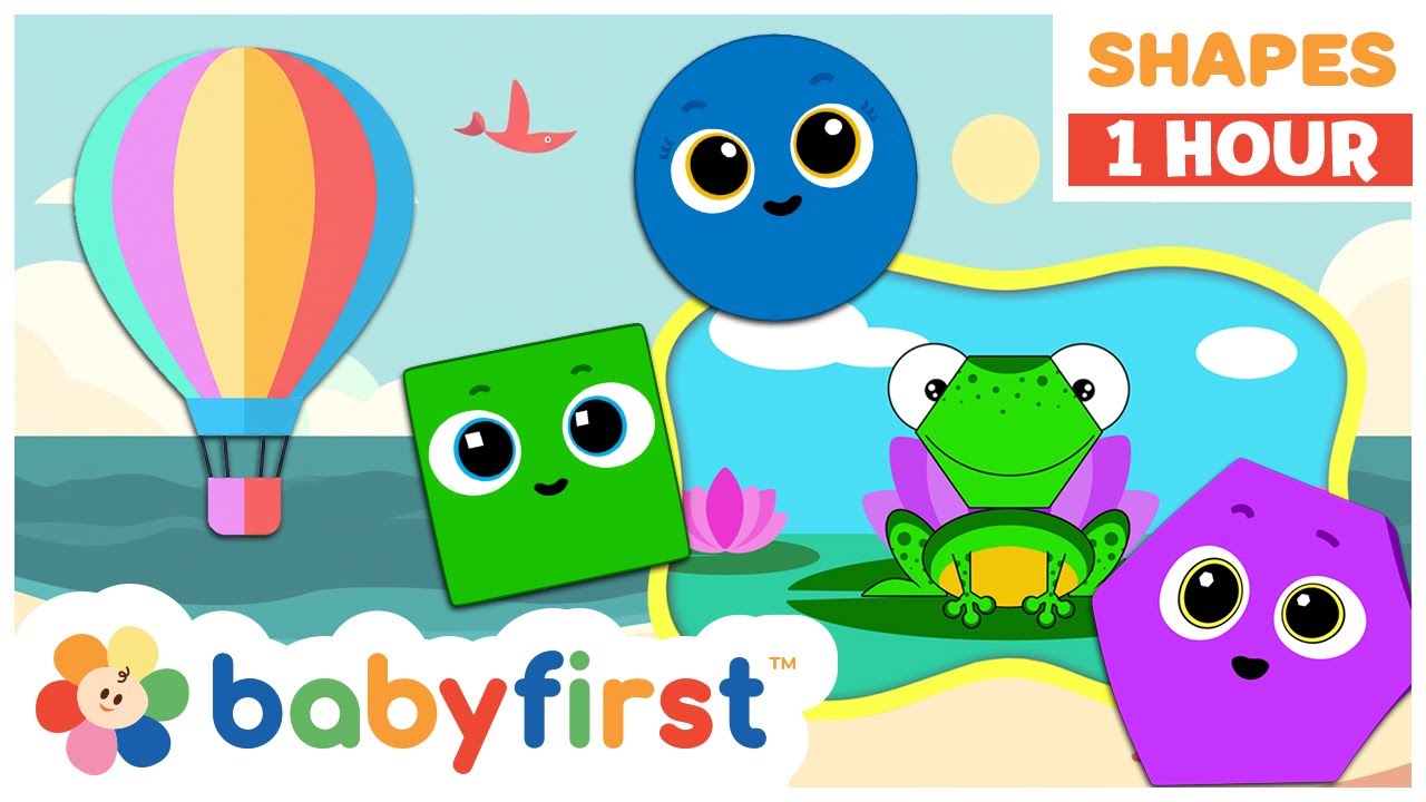 Shapes for Kids - Learning Shapes with Fun Animals and Vehicles ...