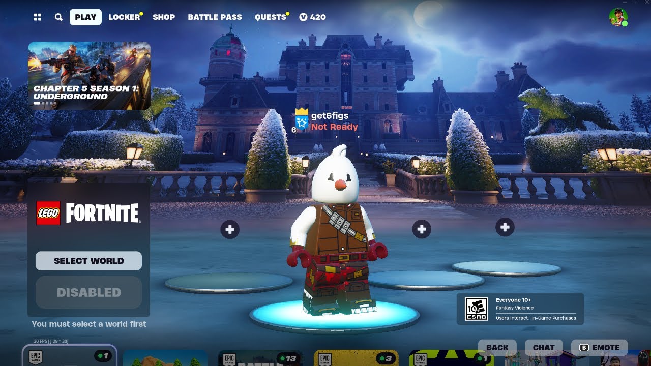 🔴 Fortnite Lego Skins Early! Fortnite Lego Update Countdown (Fortnite ...