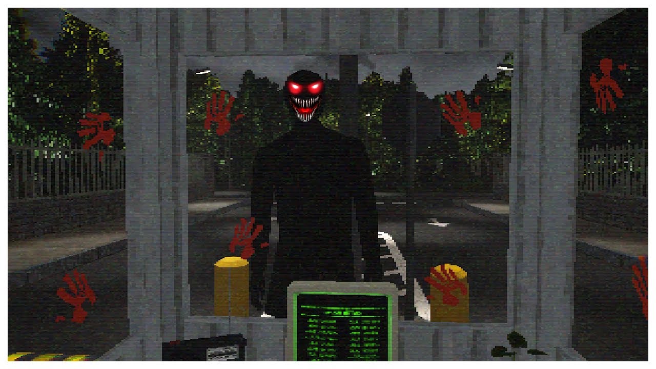 WHO TF ARE YOU? (Security Booth: Directors Cut) Stranger Danger Ending ...