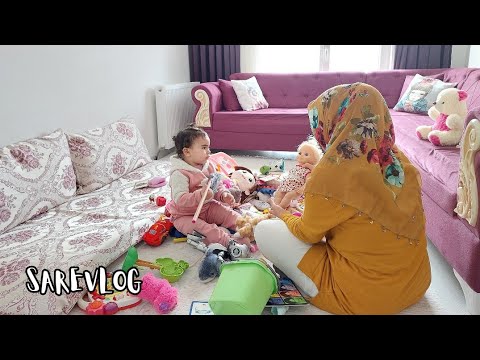 Sessiz Vlog🎑Motivasyon Temizliği/Sade Evimde Günlük Temizlik Rutini/Kızımla Aktivite Zamanı #@vlog