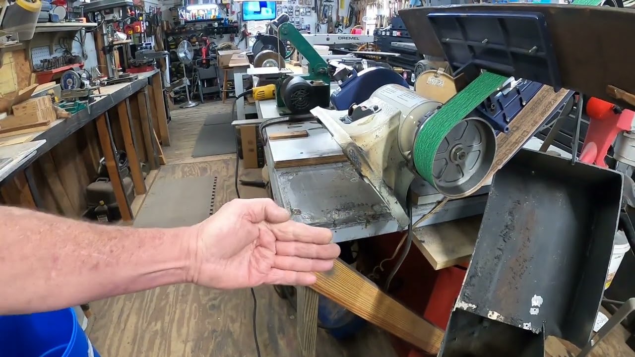 Grinder Upgrade,Water tub spark catcher - YouTube