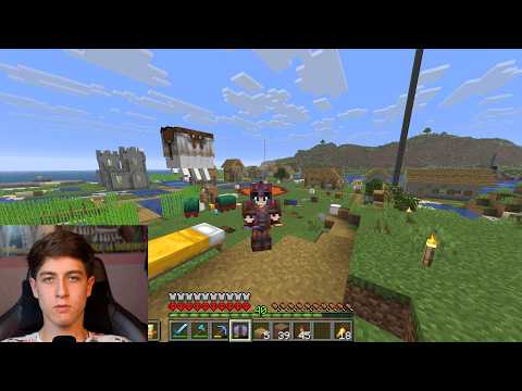 Minecraft Hardkor, barcha topshiriqlarni bajargan olamimda stream!