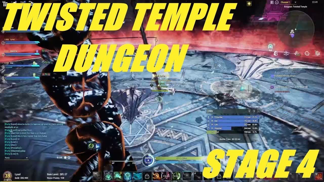 Twisted Temple Dungeon Stage 4 - Elyon Poradnik PL - YouTube