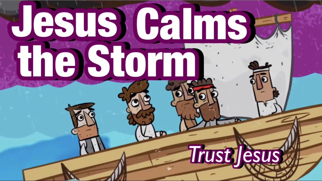 Jesus Calms the Storm/ Trust Jesus/Mark 4:36-41 - YouTube