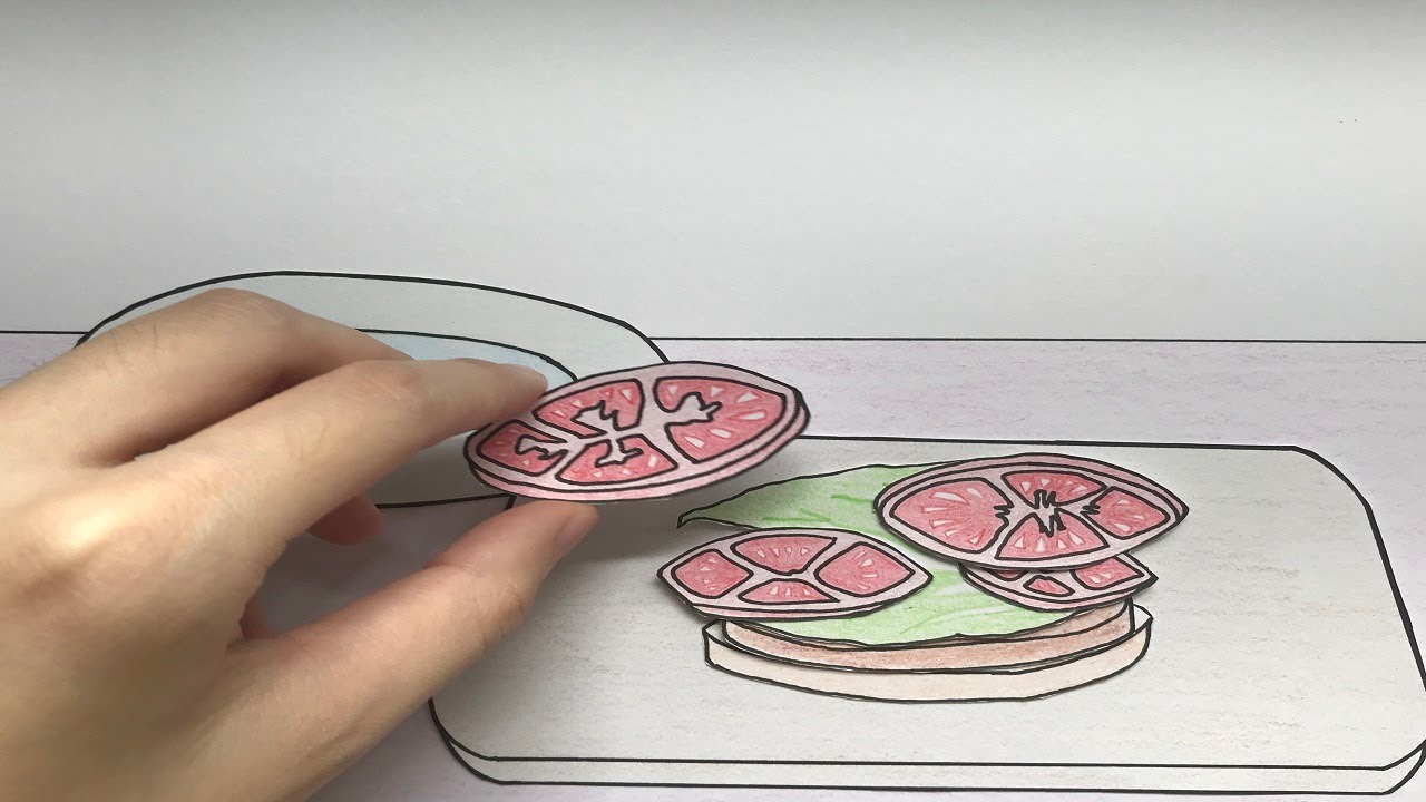 Stop Motion Cooking - Burger - YouTube