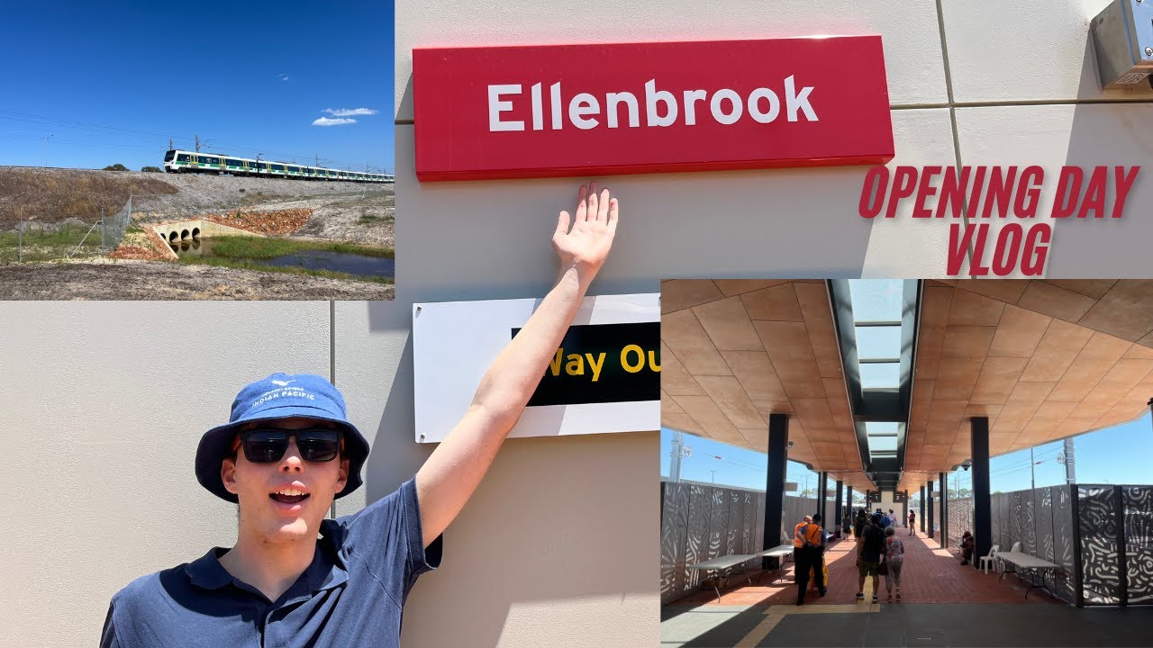 ELLENBROOK LINE OPENING DAY VLOG - YouTube