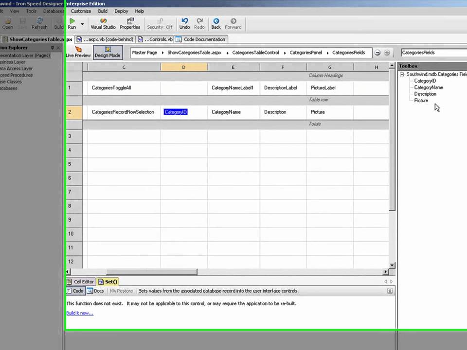 Iron Speed Designer IDE Overview - Iron Speed Designer V7.1 - YouTube