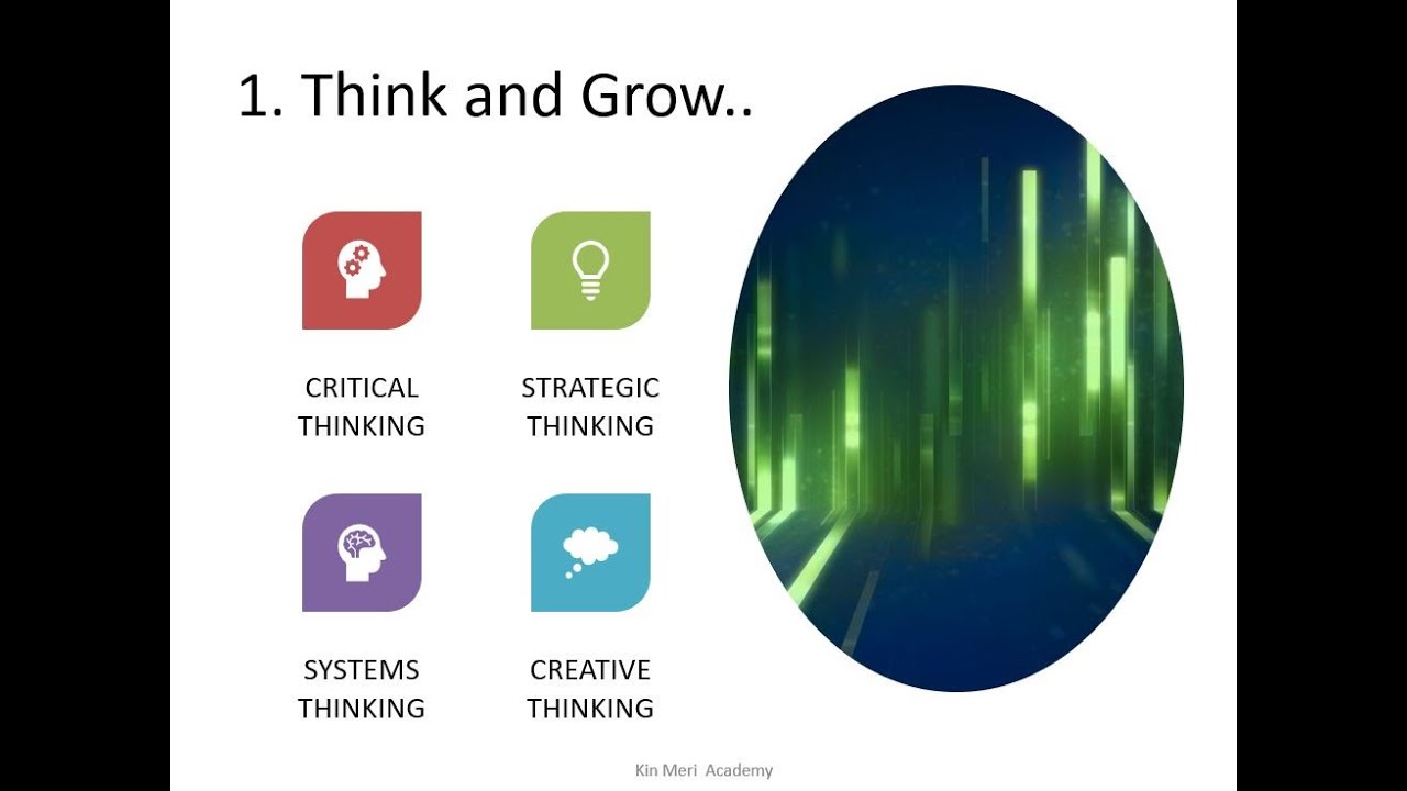 የማሰብ አቅምን ማሳደግ(Think and Grow: Critical Thinking , Systemic Thinking ...