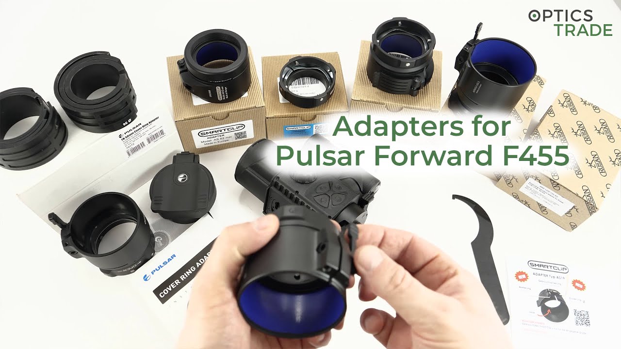 Adapters for Pulsar Forward F455 Digital Night Vision Attachment ...