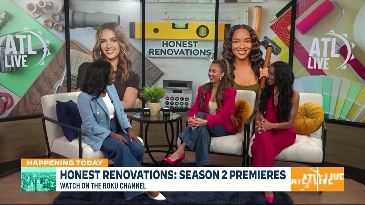 Jessica Alba, Lizzy Harris Talk Honest Renovations: Season 2 - YouTube