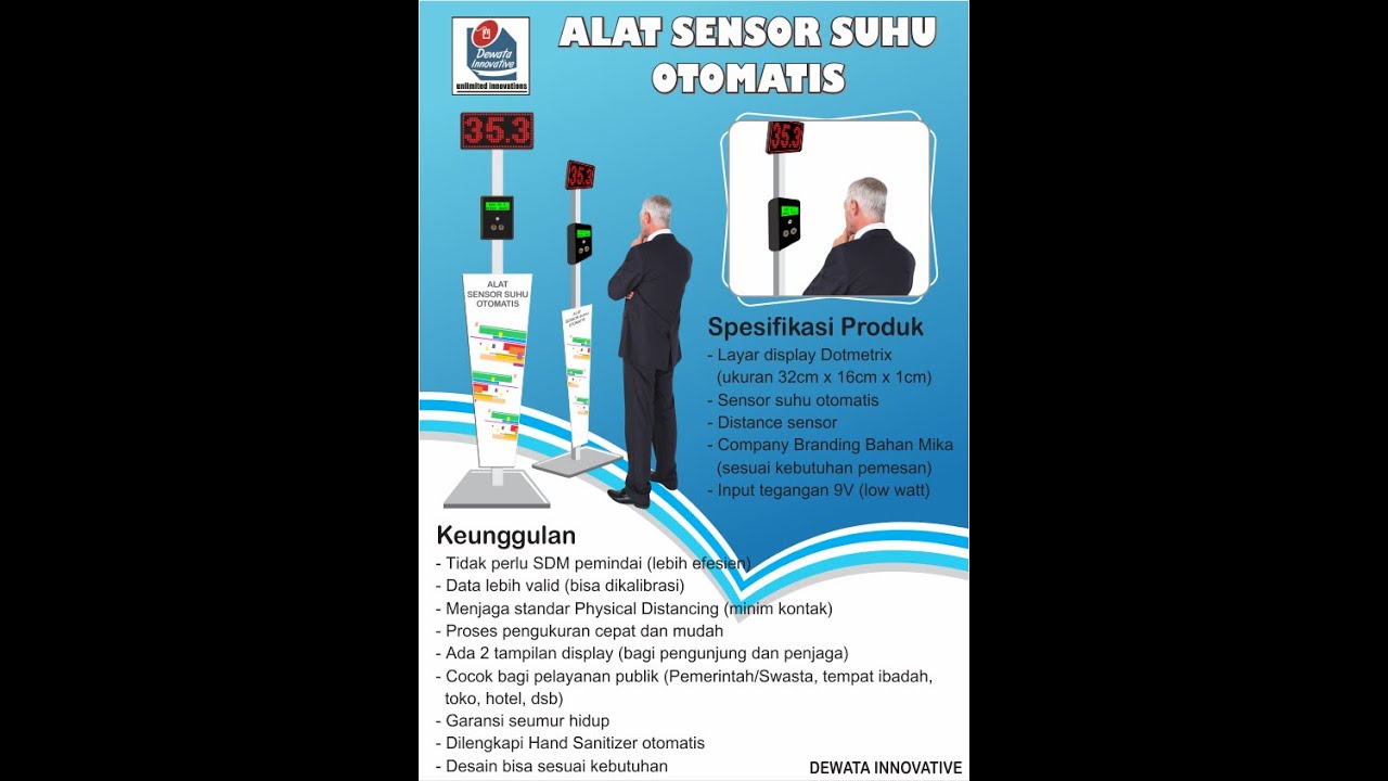 ALAT SENSOR SUHU OTOMATIS - YouTube