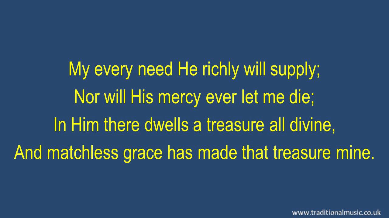 Immortal Honours Rest On Jesus' Head(Eventide) - Hymn Lyrics & Music ...