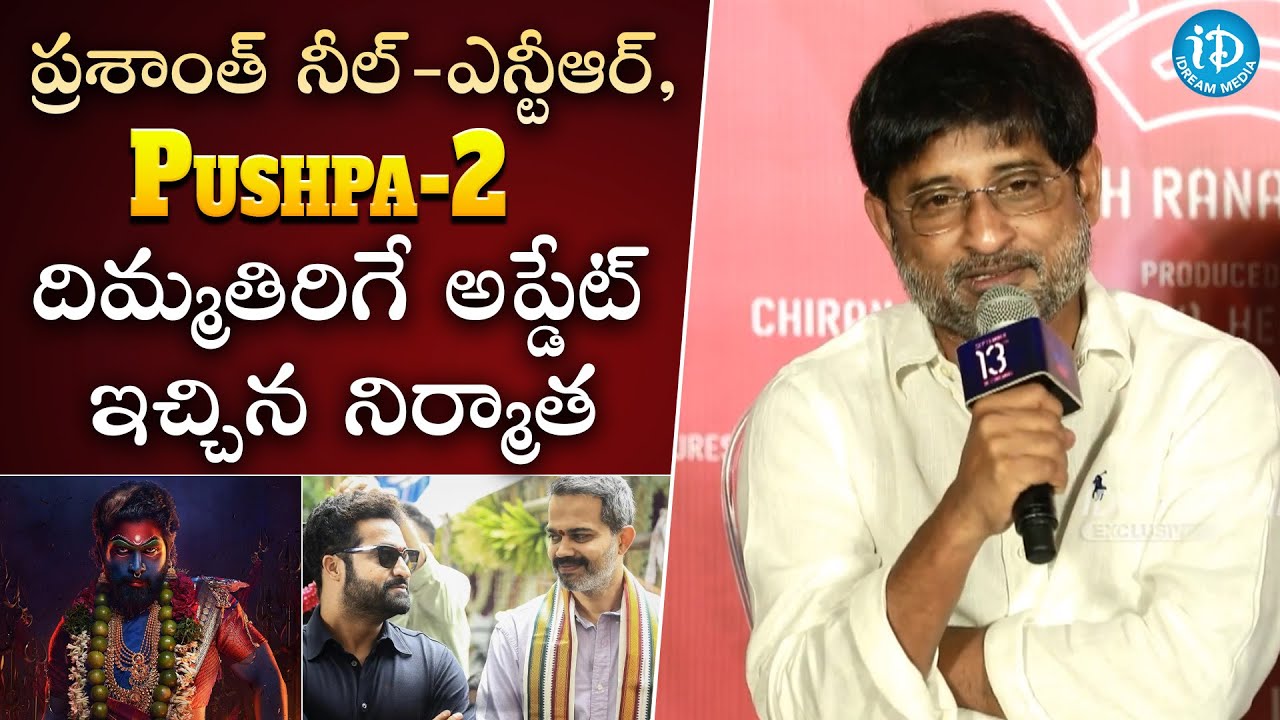 Pushpa 2 , NTR NEEL Updates By Producer Ravi Shankar | Allu Arjun ...