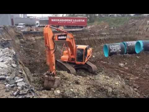 30 TON ESKAVATÖR NASIL ÇALIŞIR