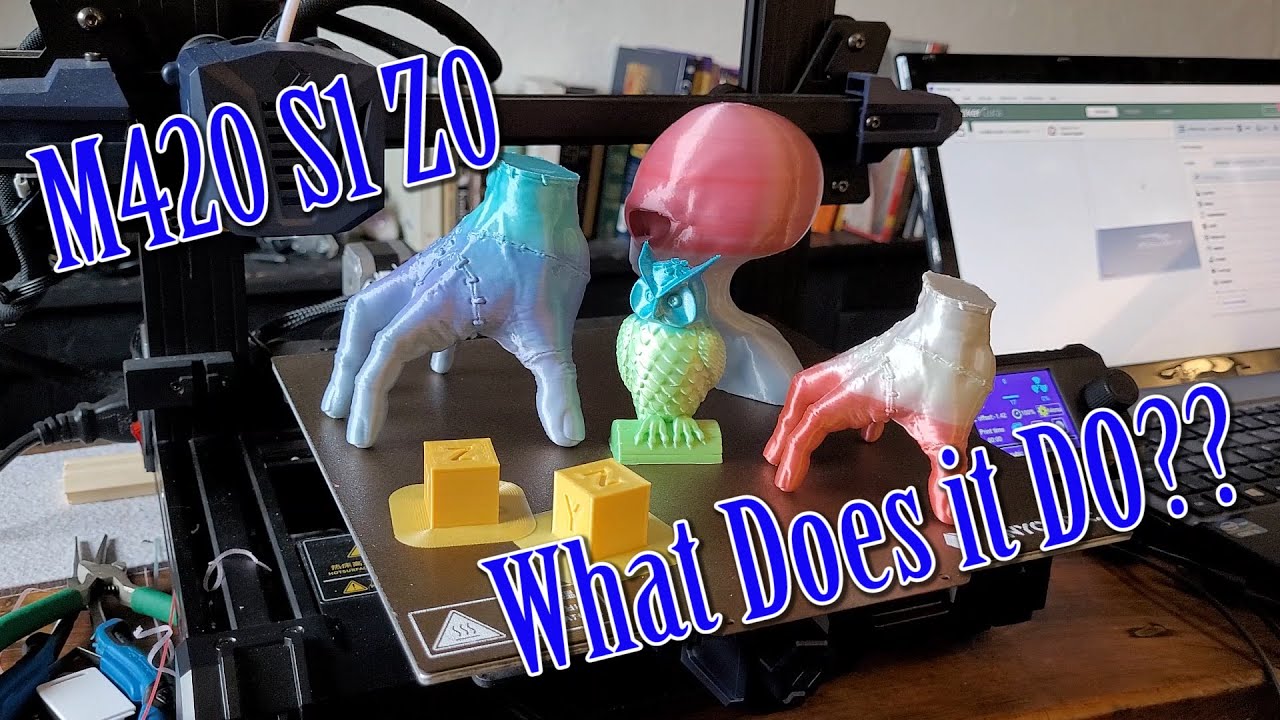 Anycubic Kobra Go Bed leveling - YouTube