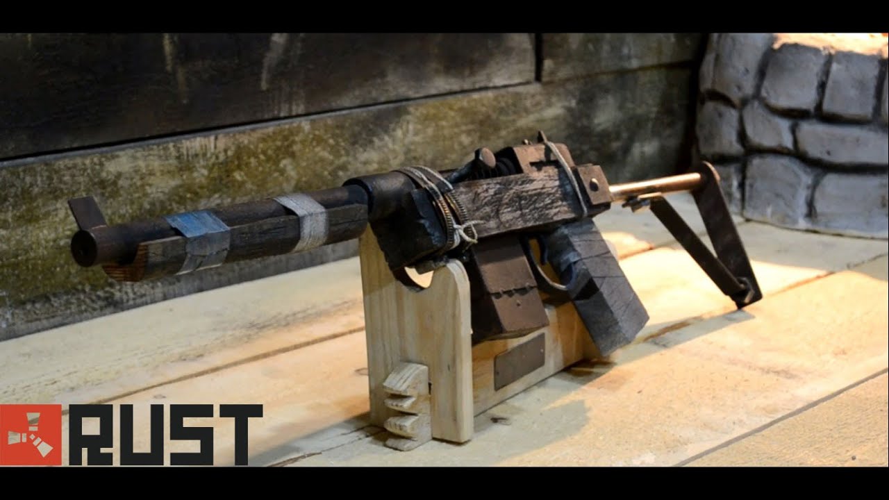 Как сделать полуавтоматическую винтовку из игры Rust - How to make a ...