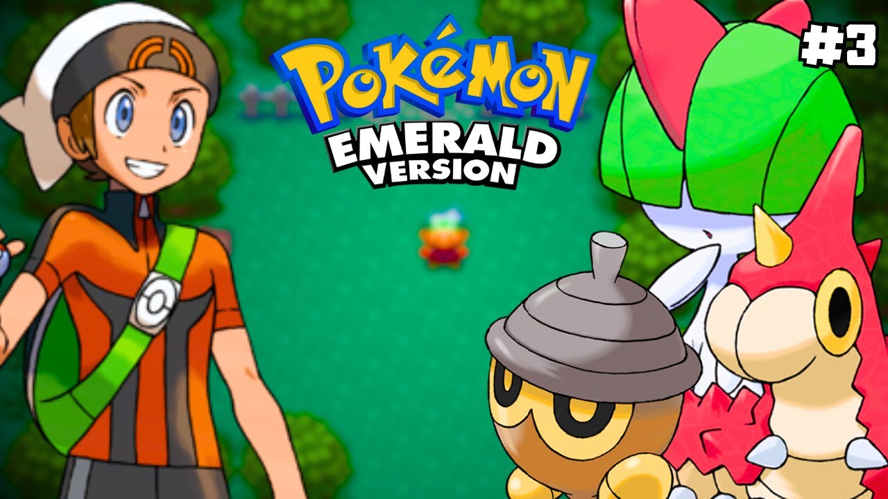 POKEMON EMERALD #3 - CAPTURANDO RALTS E VÁRIOS OUTROS POKEMON! - YouTube
