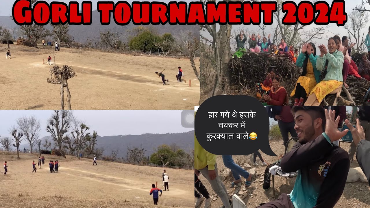Gorli tournament 2024 . Gorli ki mahilao ne kiya apni team ko support ...