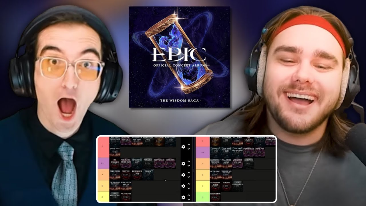 EPIC: The Musical | The Wisdom Saga Tier List - YouTube