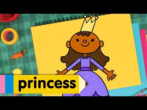 How to Draw a Princess | Super Simple Draw | Step By Step