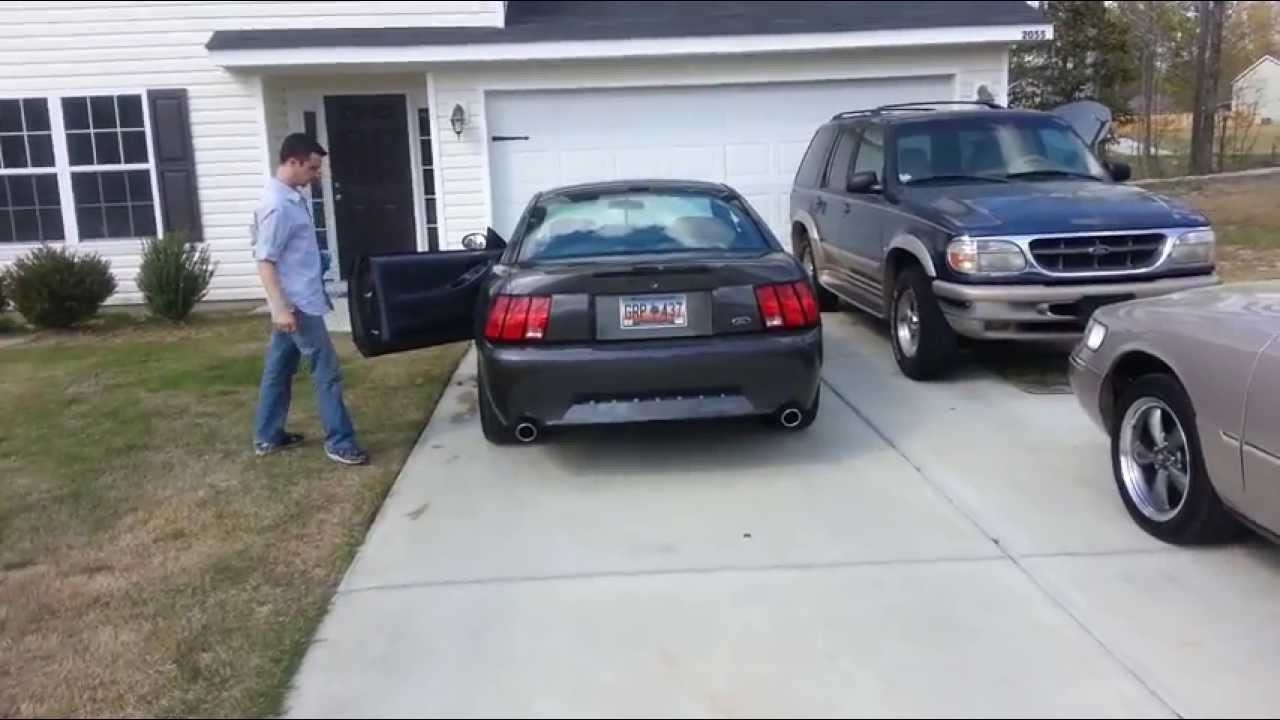 2003 Mustang V6 Mac Prochamber - Project Pony - YouTube