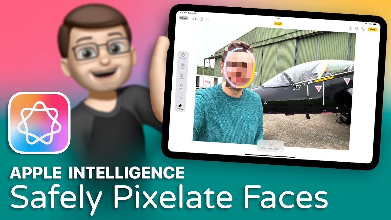 How to Easily Pixelate Faces in Photos with Apple Intelligence - YouTube