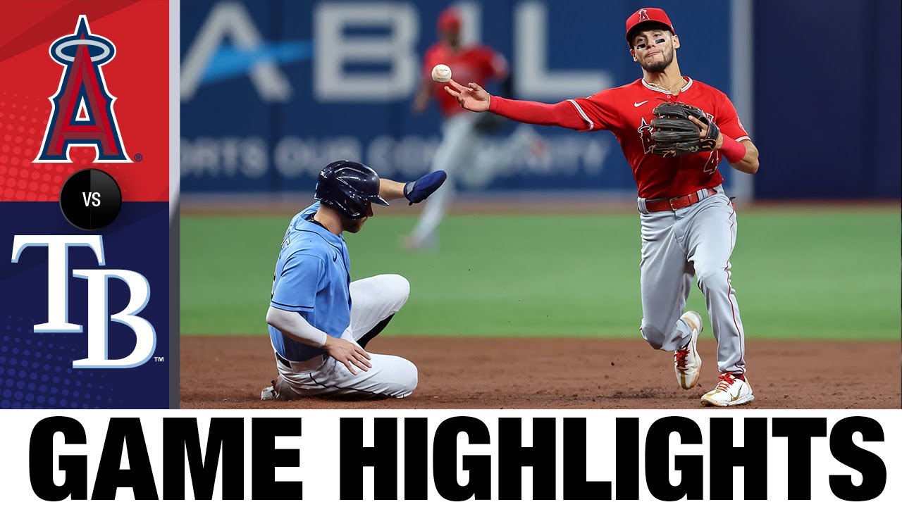 Angels vs. Rays Game Highlights (8/24/22) | MLB Highlights - YouTube