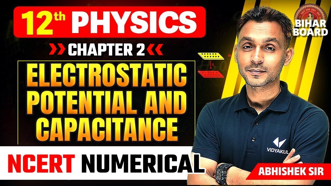 Electrostatic Potential and Capacitance NCERT Numerical | Class 12 ...