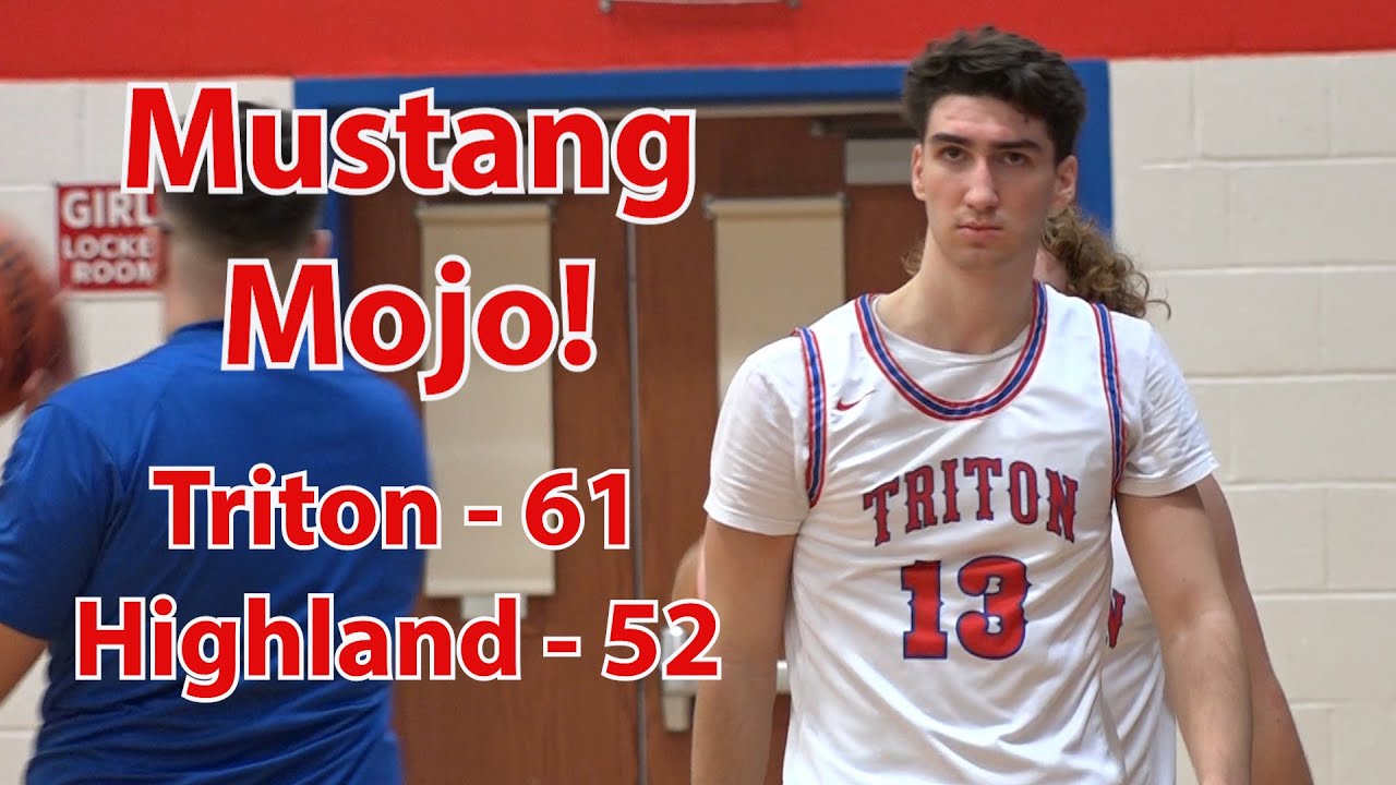 Triton 61 Highland 52 | Boys Basketball | Tri-County Conference | Bobby ...
