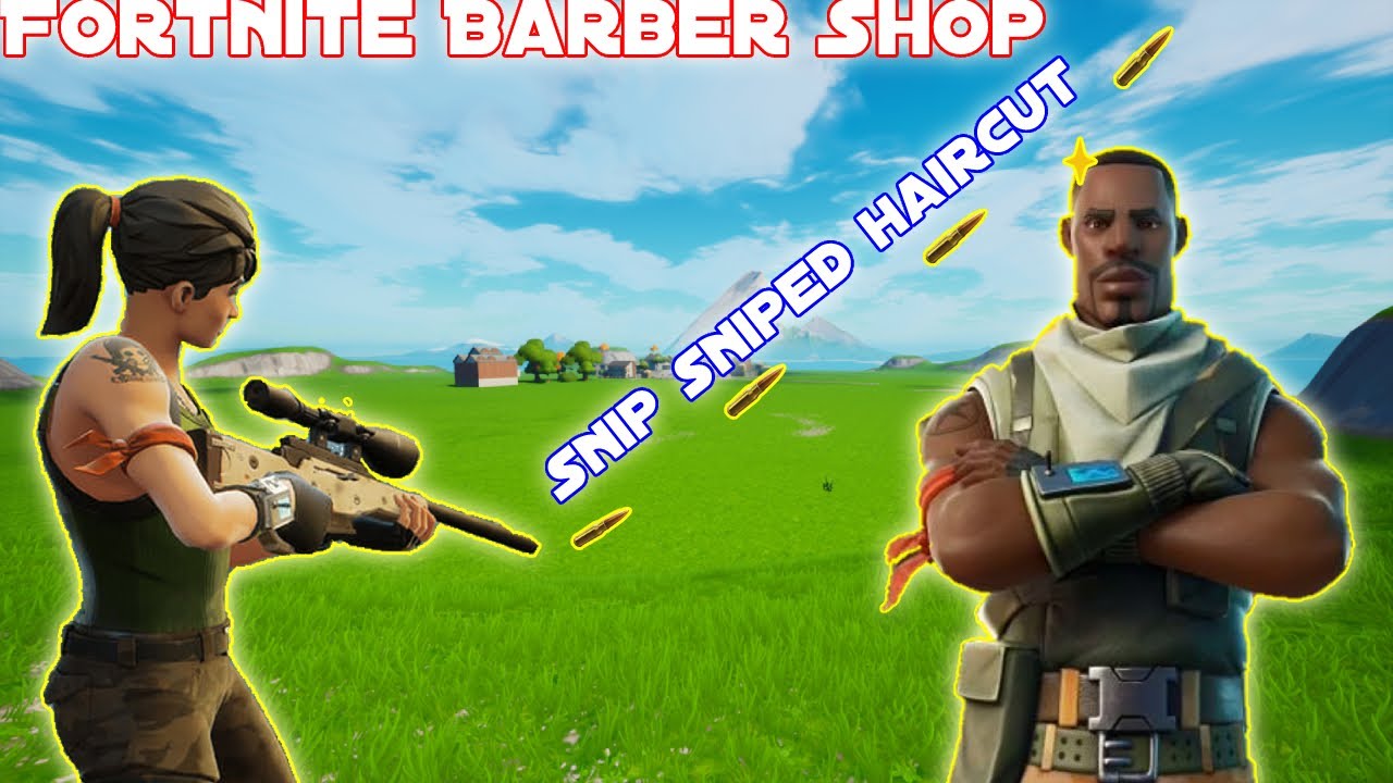 Fortnite Barber Shop! - YouTube