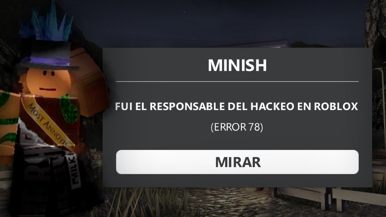 EL PEOR USUARIO DE ROBLOX 🤔 | MINISH - YouTube