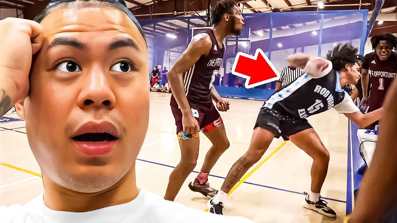 CAM WILDER GOT PRESSED LOL! Rod Wave Elite Championship AAU GAME! - YouTube