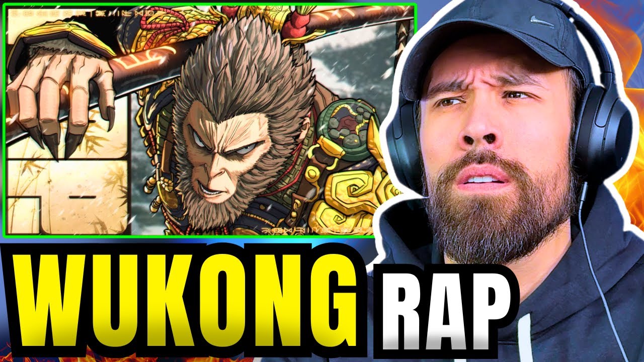 Sun Wukong Rap REACTION (Black Myth) - Daddyphatsnaps ft. Johnald - YouTube