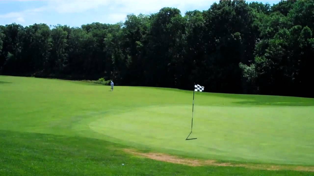 Matt Sapsford Pitch Shot - Hole 13 - Bull Run - YouTube