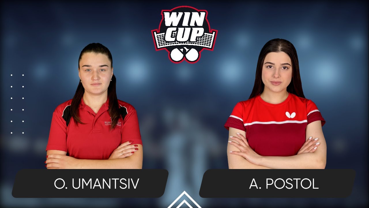 10:15 Olha Umantsiv - Anastasiia Postol 12.01.2025 WINCUP Women Master ...