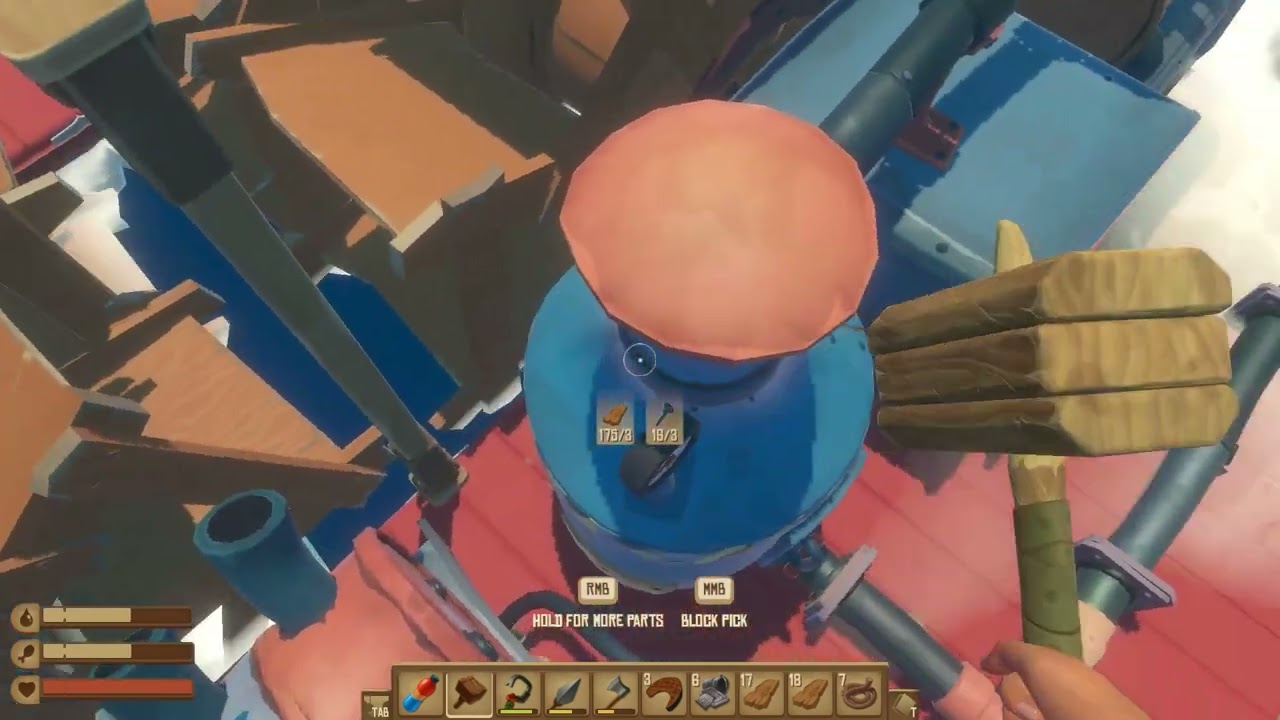 Raft - Part 39 - Engine Room Redesign - YouTube