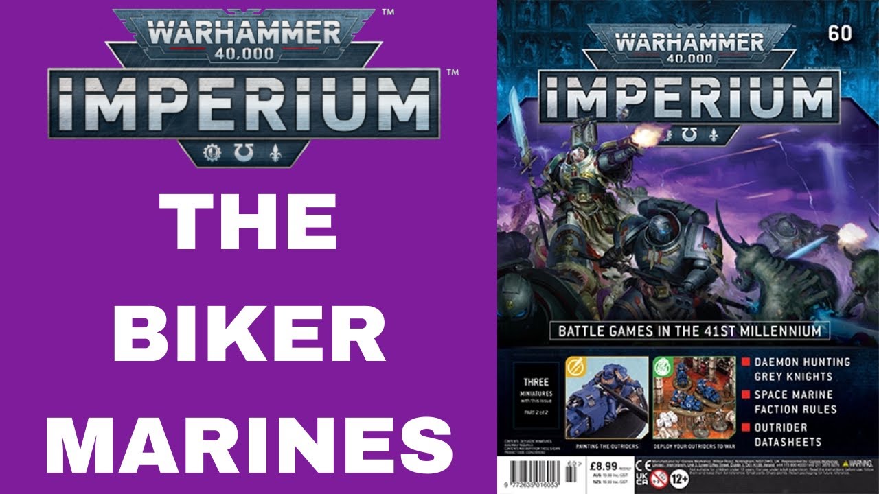 Warhammer 40000 Imperium - Issue 60 - The Biker Marines - YouTube