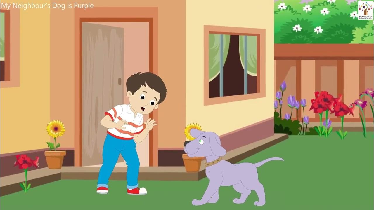 My Neighbour's Dog is Purple - English Story I Bedtime Story I Kids ...