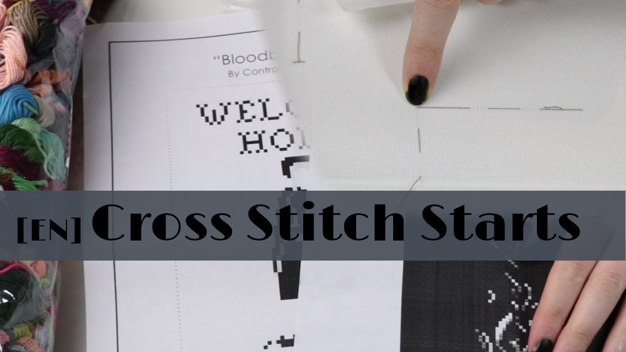 Cross Stitch Tutorial - Fabric Size, Frame, Calculations and where to ...