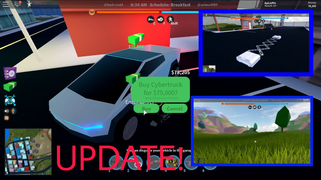 NEUES JAILBREAK UPDATE! CYBERTRUCK und mehr! - YouTube