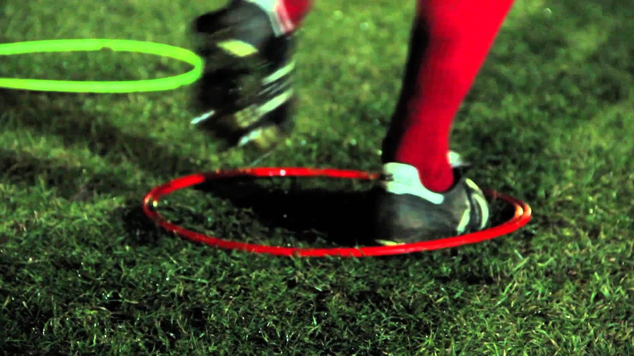 Flat Speed Hoops: Football Training Equipment | Diamond Football - YouTube