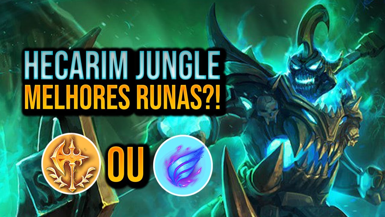 HECARIM RUNAS | QUAIS SÃO AS MELHORES RUNAS?! - YouTube