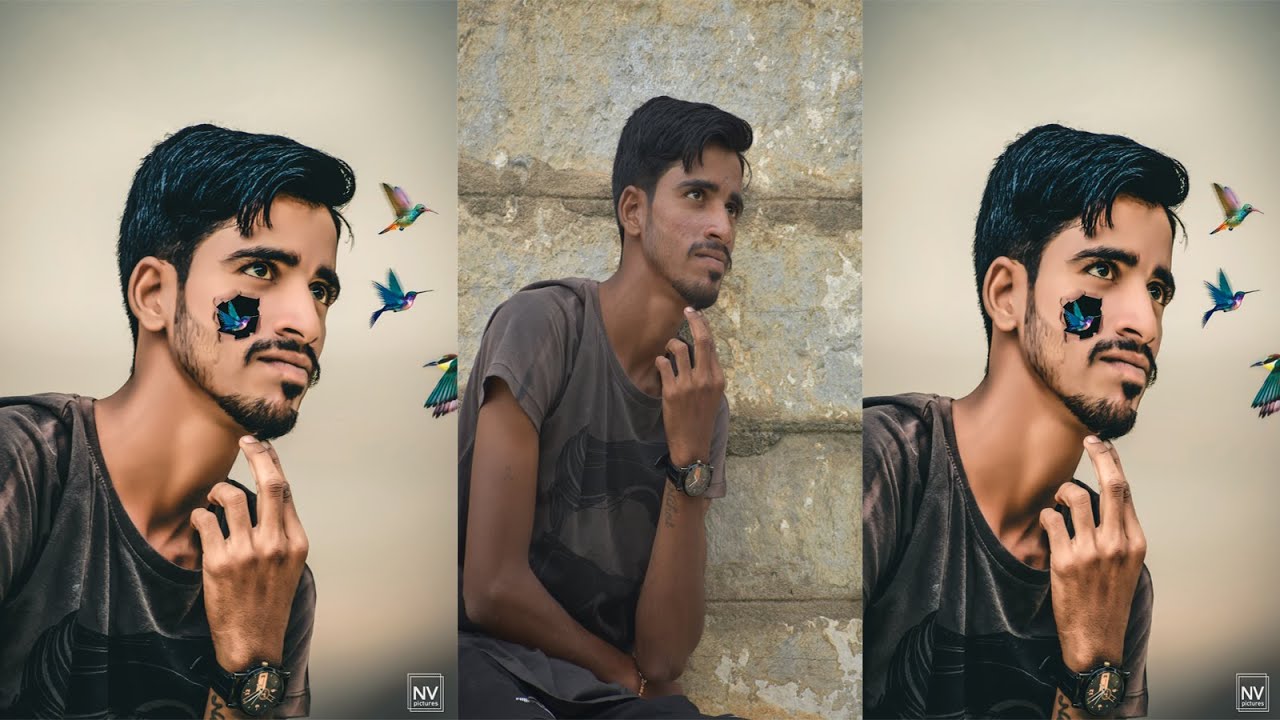 FACE HOLE TUTORIAL||PHOTOSHOP PHOTO EDITING |VIRAL EDITING || # ...