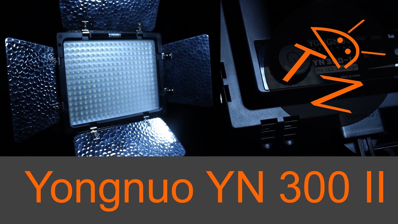 Yongnuo YN 300 II | Review [Deutsch] - YouTube