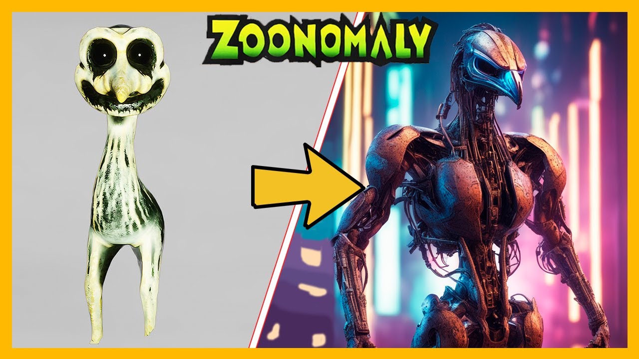 Zoonomaly Game VS Real Life | All Character Comparison Cyber version # ...